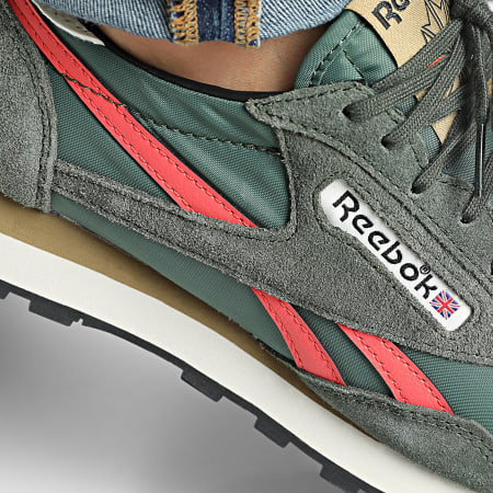 Reebok - Baskets Aztec II 100239576 Green Orange Beige ...