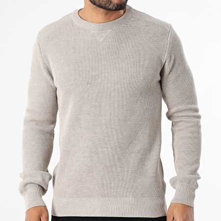 Armita - Pull Texturé 193 Beige Chiné - LaBoutiqueOfficielle.com