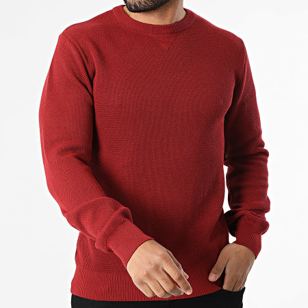 Armita - Pull Texturé 193 Bordeaux - LaBoutiqueOfficielle.com