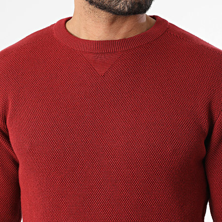 Armita - Pull Texturé 193 Bordeaux - LaBoutiqueOfficielle.com