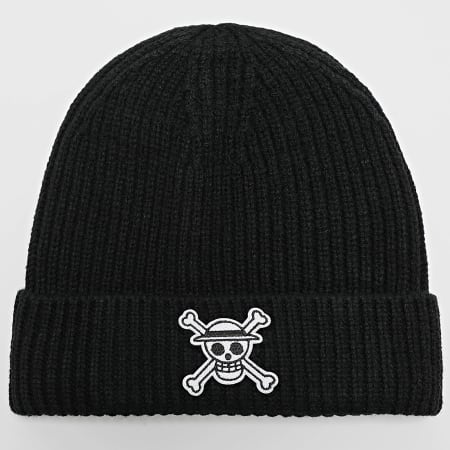 One Piece - Bonnet Logo Blanc Noir - LaBoutiqueOfficielle.com
