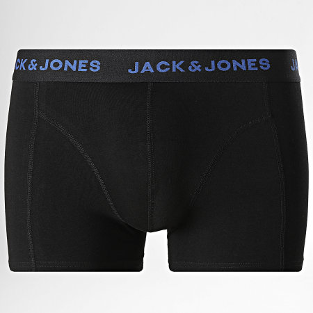 Jack And Jones - Lot De 5 Boxers Exotic Leaves Noir Vert Clair Bleu Roi ...