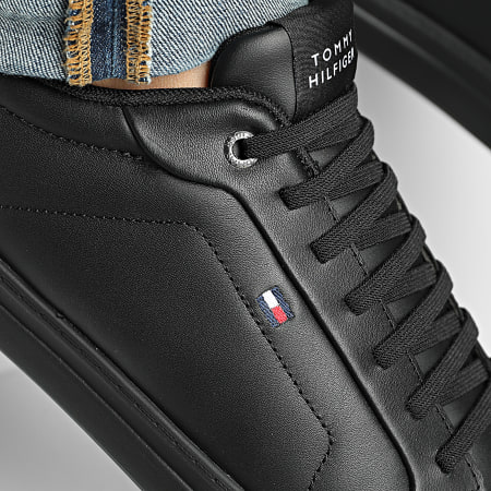 Tommy Hilfiger - Baskets Icon Court Light Essential 5678 Black ...