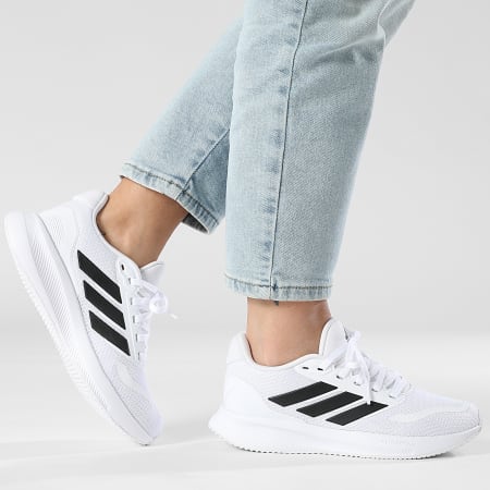 Adidas Sportswear - Baskets Femme Runfalcon 5 J IE8586 Footwear White ...