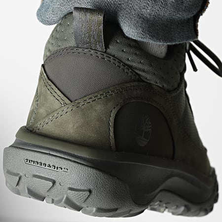 Timberland - Baskets Timbercush Motion 7 Mid Lace A6F7E Olive Nubuck ...