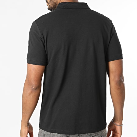 Timberland - Polo Manches Courtes Regular Fit Silicon Badge A6HTY Noir ...