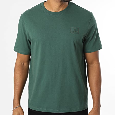 Timberland - Tee Shirt Silicon Badge A6HUK Vert Bouteille ...