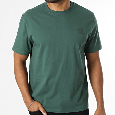 Timberland - Tee Shirt Silicon Badge A6HUK Vert Bouteille ...