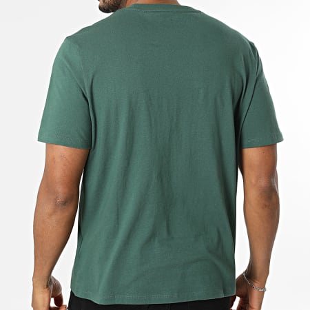 Timberland - Tee Shirt Silicon Badge A6HUK Vert Bouteille ...