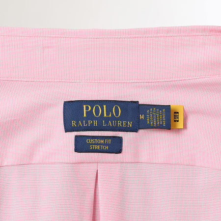 Polo Ralph Lauren - Chemise Manches Longues Original Player Rose ...