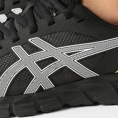 Asics - Baskets Femme Gel Quantum Lyte II GS 1204A186 Black White ...