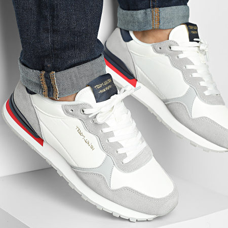 Teddy Smith - Baskets 120502 Blanco Navy - LaBoutiqueOfficielle.com