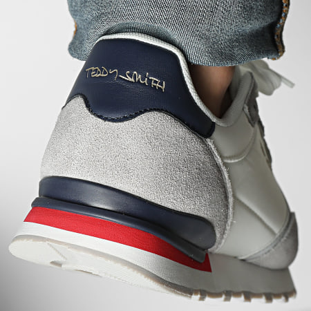 Teddy Smith - Baskets 120502 Blanco Navy - LaBoutiqueOfficielle.com