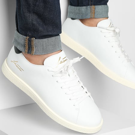 Lacoste - Baskets Linecourt 1262 White Off White - LaBoutiqueOfficielle.com