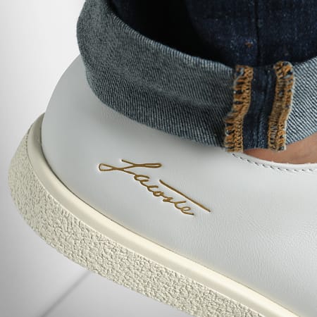 Lacoste - Baskets Linecourt 1262 White Off White - LaBoutiqueOfficielle.com