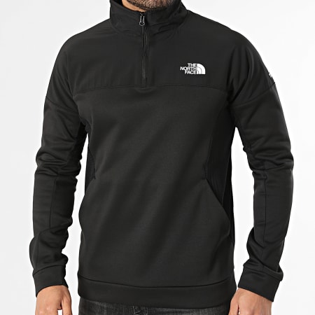 The North Face - Sweat Col Zippé Mountain Athletics A8G8J Noir ...