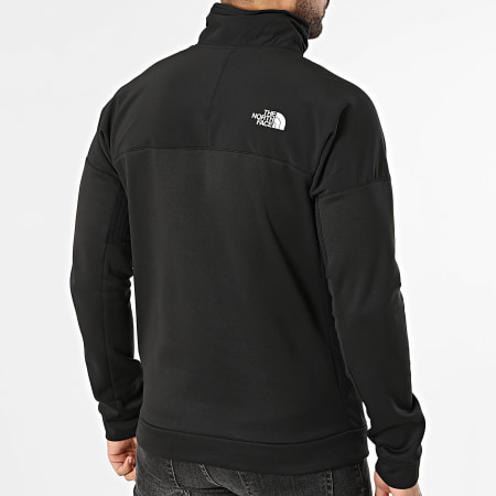 The North Face - Sweat Col Zippé Mountain Athletics A8G8J Noir ...