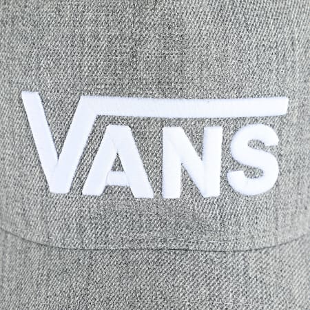Vans - Casquette Drop V Logo 00QAH Gris Chiné - LaBoutiqueOfficielle.com