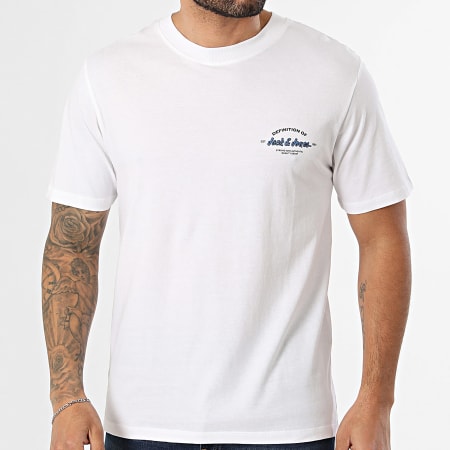 Jack And Jones - Tee Shirt Brandon Blanc - LaBoutiqueOfficielle.com