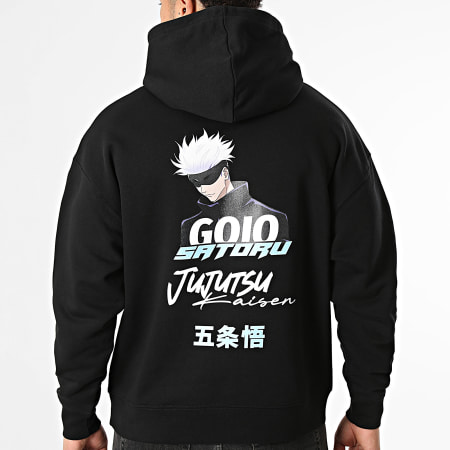 Jujutsu Kaisen - Sweat Capuche Relaxed Gojo Racing Noir ...