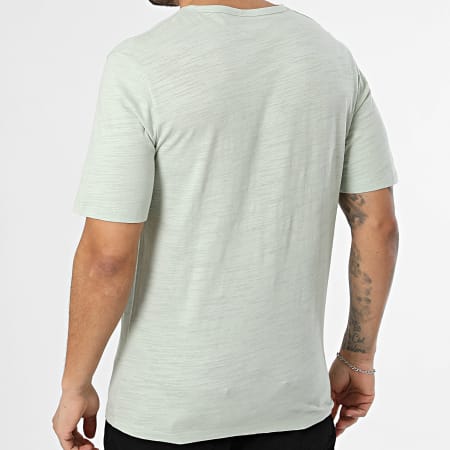 JJ Rebel - Tee Shirt Col V Windom Split Vert Clair ...