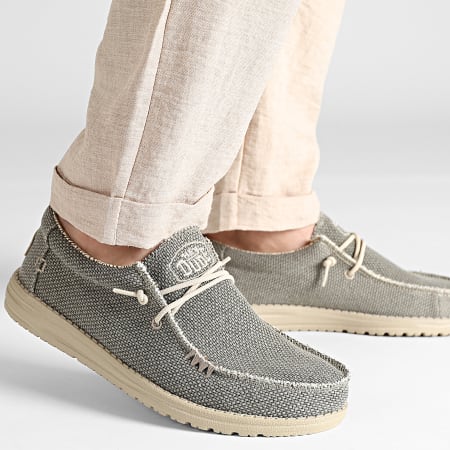 Hey Dude - Mocassins Wally Braided Army - LaBoutiqueOfficielle.com