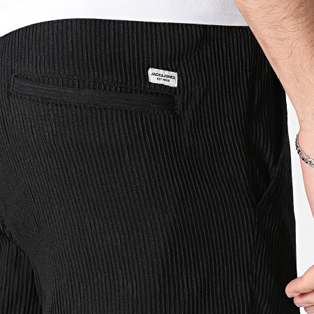 Jack And Jones - Short Jogging Texturé Jaiden Harrison Noir ...