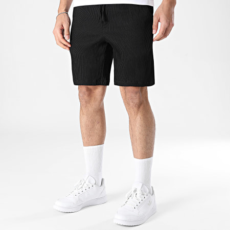 Jack And Jones - Short Jogging Texturé Jaiden Harrison Noir ...