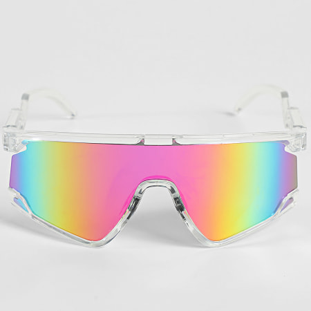 Classic Series - Lunettes De Soleil 455 Transparent Rose Iridescent ...