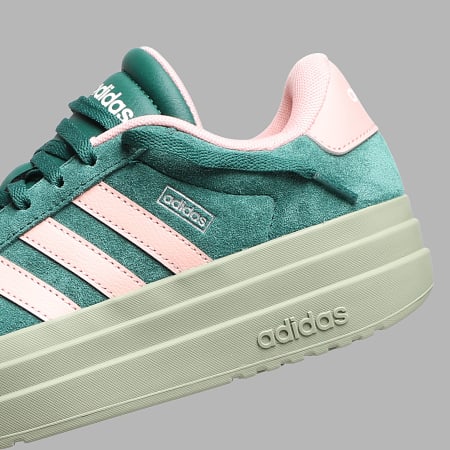 Adidas Sportswear - Basket Femme VL Court Bold KH9467 Green Pink ...