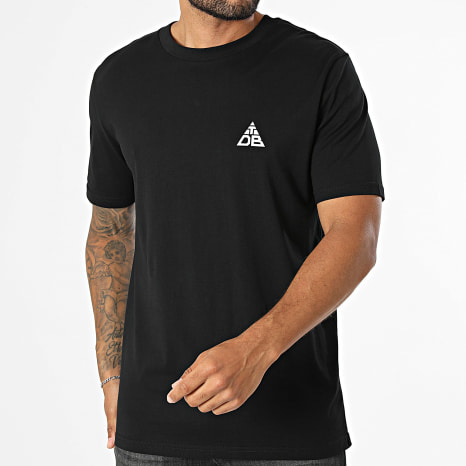 TRIANGLE DES BERMUDES - Tee Shirt Oversize Logo Noir Blanc ...