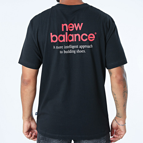 New Balance - Tee Shirt MT62G7MG Noir - LaBoutiqueOfficielle.com
