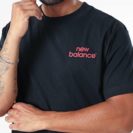 New Balance - Tee Shirt MT62G7MG Noir - LaBoutiqueOfficielle.com